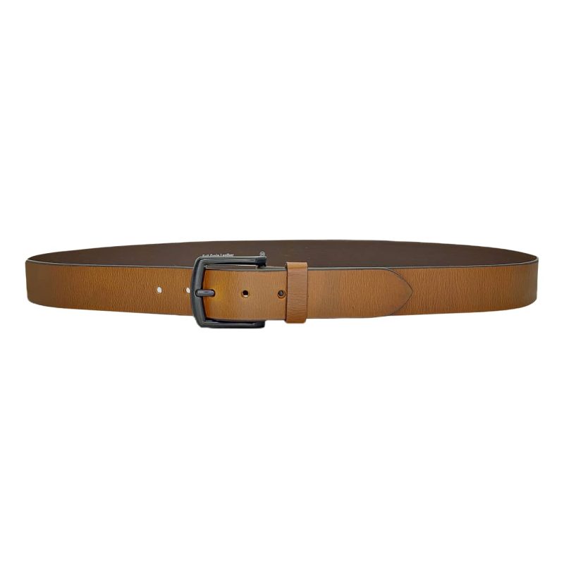 Buy 39mm Full Grain Crunch Tan Leather Belt Online in Australia
