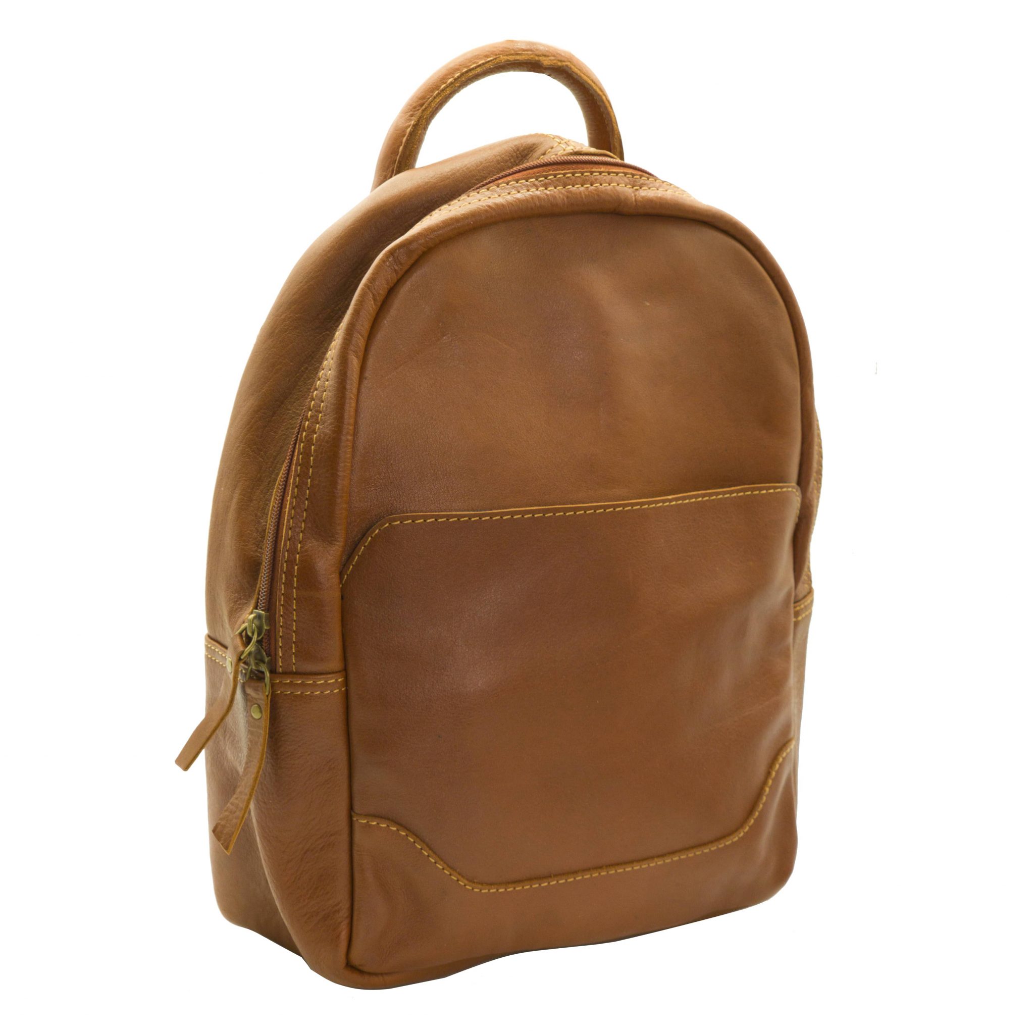 Buy Melissia Tan Leather Backpack Online in Australia