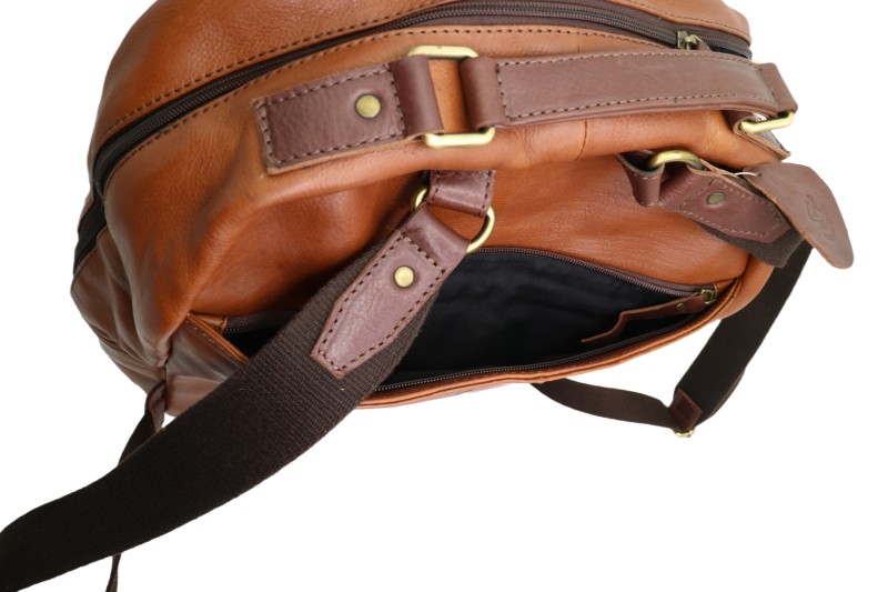 Buy Ranger Tan Leather Backpack Online in Australia